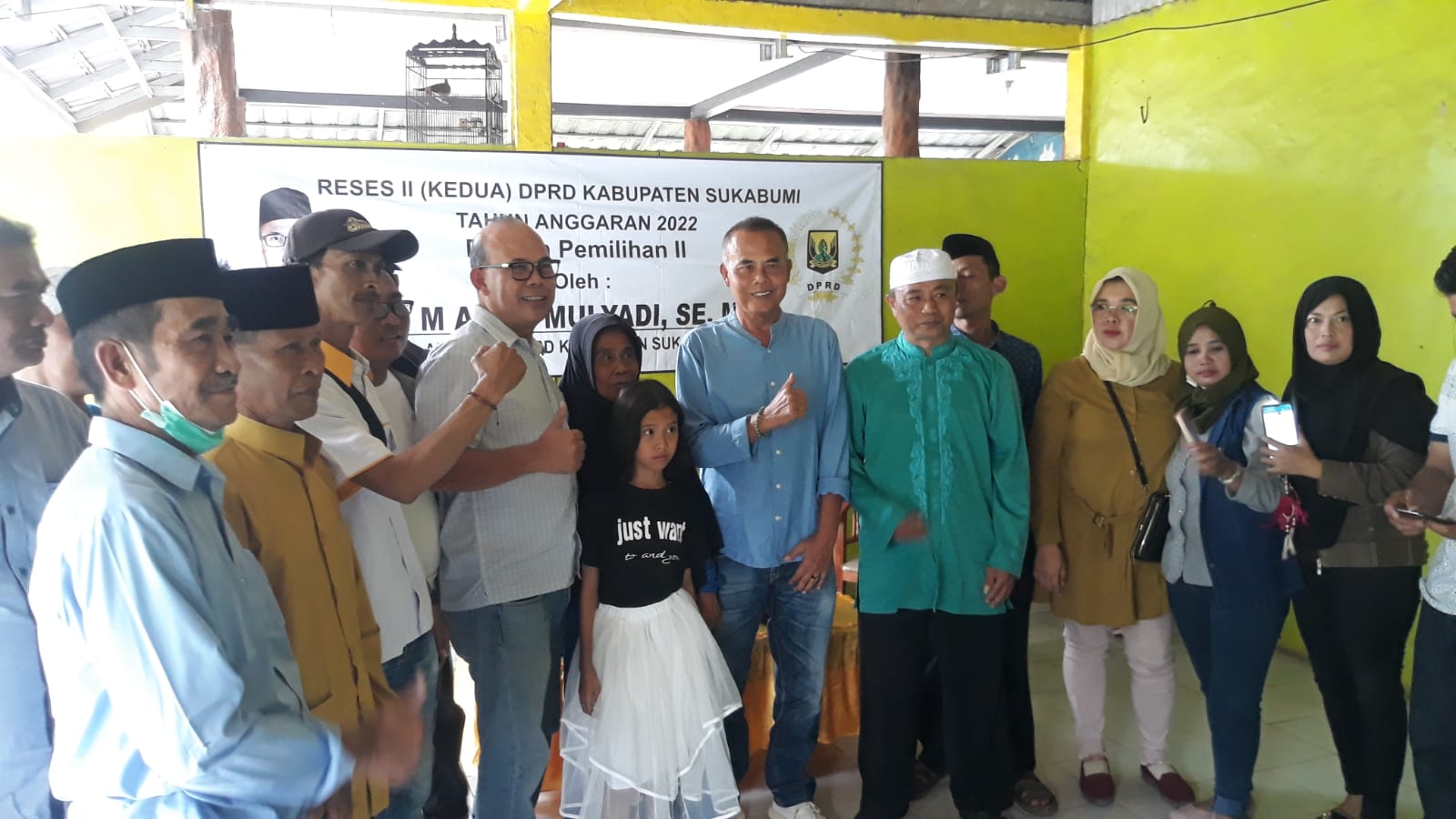 Reses Kedua, Fraksi Partai Golakar HM. Agus Mulyadi, Infrastruktur ...