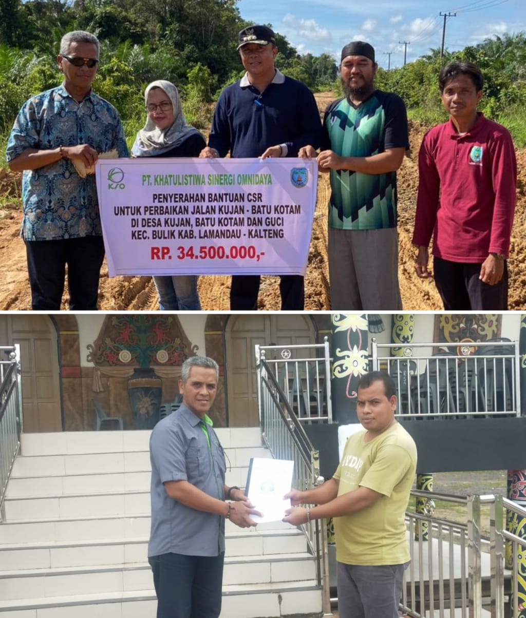 PT KSO Kembali Serahkan Dana CSR Bidang Infrastruktur - Fakta Hukum ...