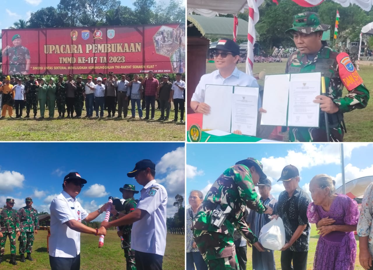 Kodim 1017/Lmd Laksanakan Upacara Pembukaan TMMD 2023 - Fakta Hukum ...