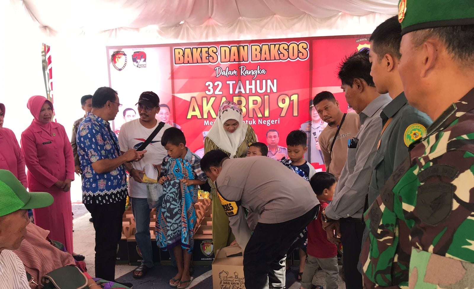 Bakes dan Baksos Polres Barut Peringati 32 Tahun AKABRI 91 - Fakta ...