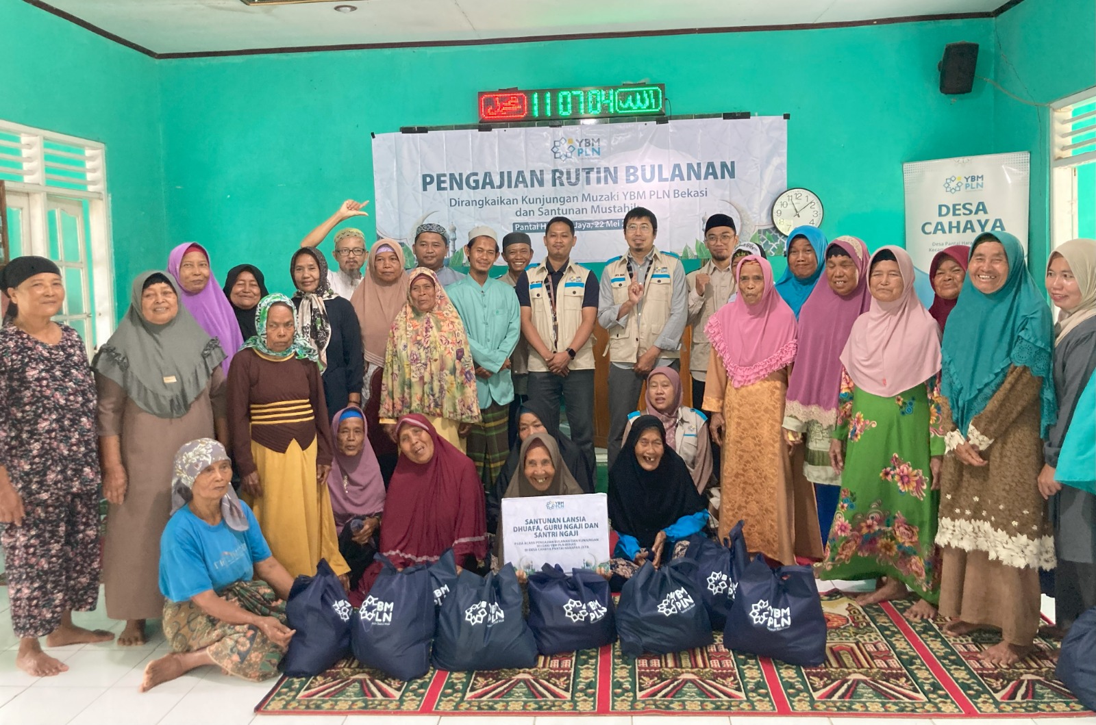 YBM PLN Bekasi Salurkan Bantuan Santunan dan Paket Sembako untuk Lansia, Yatim Dhuafa, dan Guru ...